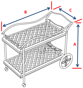 Custom Serving Cart Covers | Durable Protection